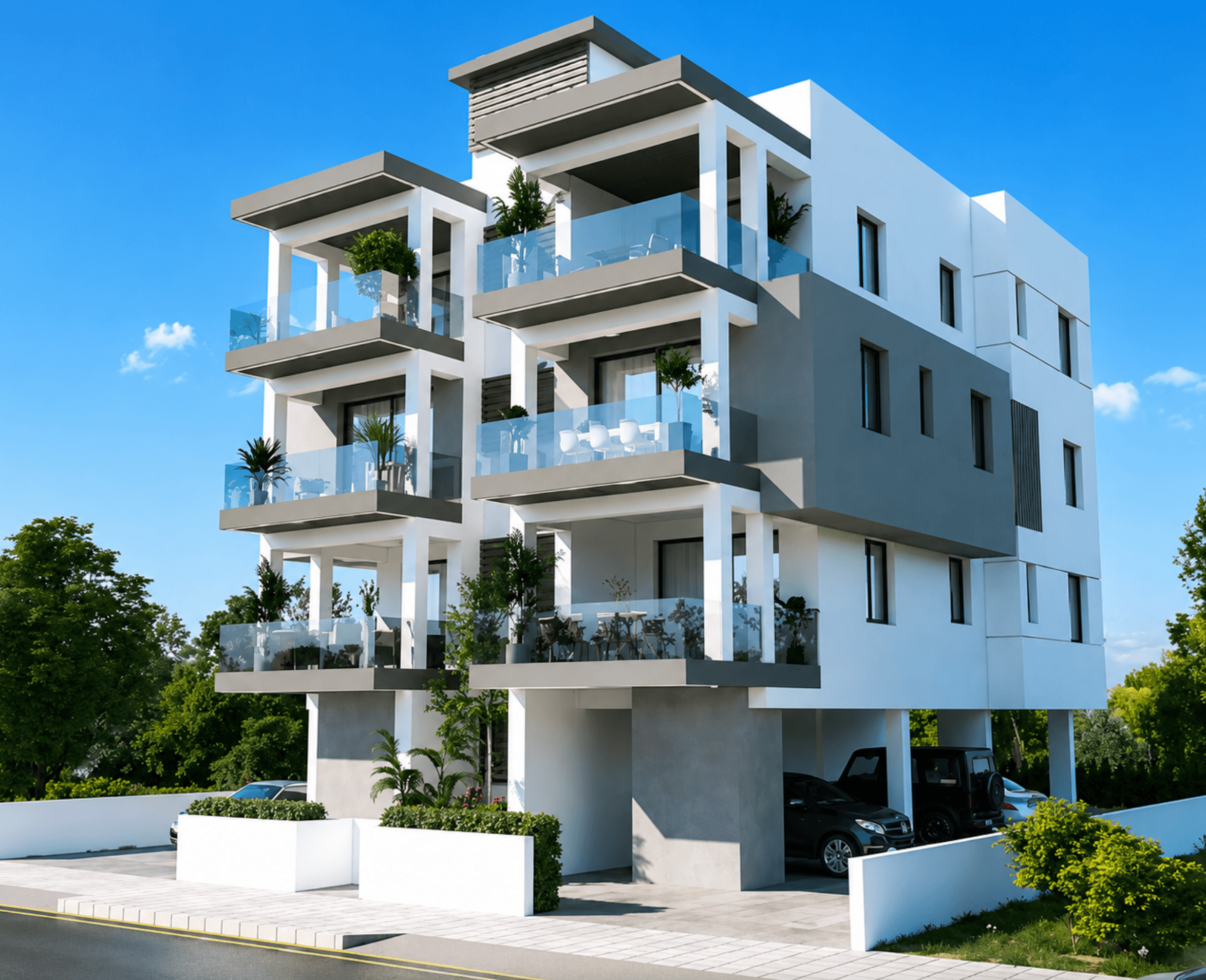 Cosy apartments, Deryneia, Paralimni. Cyprus. Paralimni - Immigrant Invest